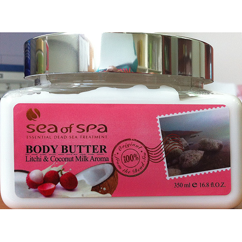 Israel Cosmedics. Sea of Spa Lychee & Coconut Body Butter 350ml